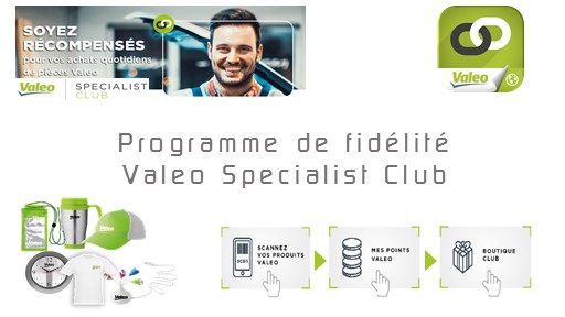 Programme de fidélité Valeo Specialist Club - Flauraud